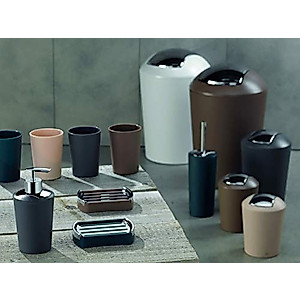 Kela Trash Can with Lid Marta Collection, Grey
