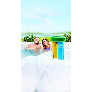 Frog Serene Mineral Replacement Cartridge for Hot Tubs for use only with Frog Serene in-Line and Floating Sanitizing Systems for Spas up to 600 gallons, Quick and Easy Hot Tub Sanitizer