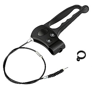 FVRITO Brake Handle with 41'' Cable Assembly Replacement for Medline Lumex 4-Wheel Folding Drive Rollator Rolling Walker Transport Wheelchair Mobility Knee Walkers Senior Medical Accessories