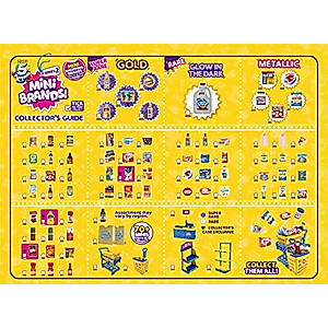 5 Surprise Mini Brands Series 2 by ZURU (2 Pack) Amazon Exclusive Mystery Real Miniature Brands Collectible Toy Capsule - Gold ( PVC Tube Packaging)