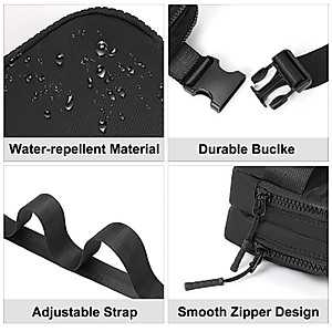 CLUCI Backpack Purse + Small Belt Bag for Women