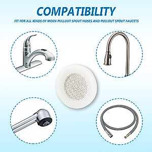 101199 Screen Washer Fit for Moen pullout spout Hose Pullout Spout Faucet (2 Pcs)