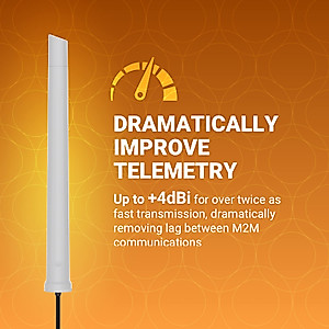 Poynting OMNI-600 Wideband Omni-Directional Antenna | 2x2 Mimo | 5G Ready | 4G LTE | 617-3800 MHz | 6.2 dBi