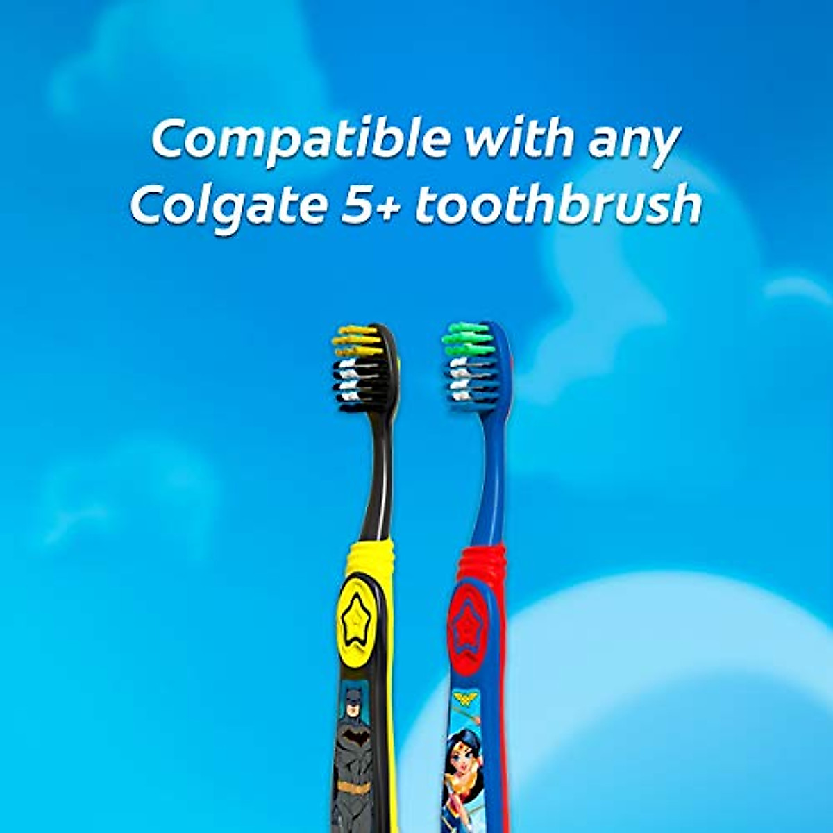 Colgate Magik Smart Toothbrush for Kids, Kids Toothbrush Timer with Fun Brushing Games Yellow 1 Count