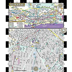 Streetwise Barcelona Map - Laminated City Center Street Map of Barcelona, Spain (Michelin Streetwise Maps)