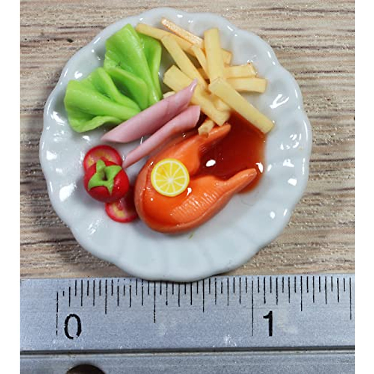 ThaiHonest Mixed 5 Assorted Breakfast Sausage Dollhouse Miniature Food,Collectibles