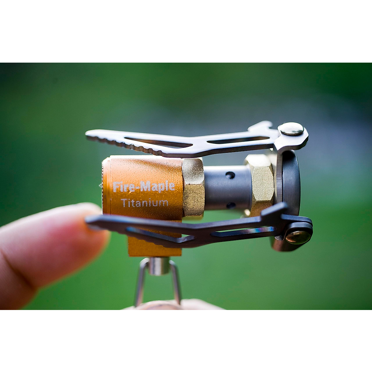 Fire-Maple FMS-300T Portable Stove Ultra Light, Hiking Stove Titanium for Backpacking Camping Outdoor, ISPO Design Award Gold Winner