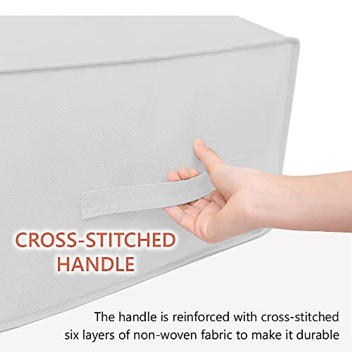 large clothing storage 3 blanket storage bag,Clothes Storage Bins -with zipper, Clear Window & Sturdy Carry Handles, storage bags for blankets and quilts,Toys 60 L