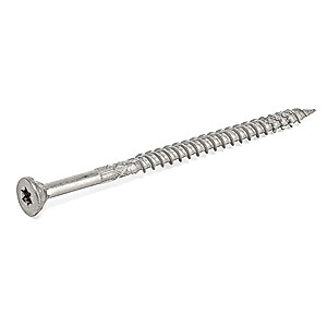 Power Pro Premium 305 Stainless Steel Wood Screws (#10 x 3-1/2") - 1lb Box