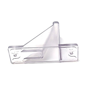 JSP Manufacturing Plastic Roof Ice Guard Mini Snow Guard (100 Pack) Prevent Sliding Snow Ice Buildup