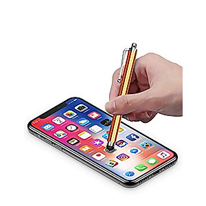 Stylus Pens for Touch Screens, LIBERRWAY Pen 10 Pack of Pink Purple Black Green Silver Universal Screen Capacitive Compatible with Kindle ipad iPhone Samsung