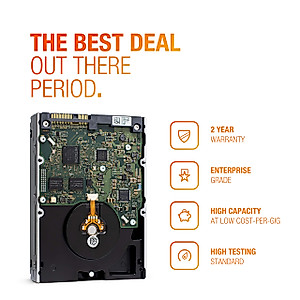 HGST Ultrastar 15K600 | HUS156060VLS600 | 0B23663 | 600GB 15K RPM SAS 6Gb/s 64MB Cache | 3.5in LFF | - w/ 2 Year Warranty(Renewed)