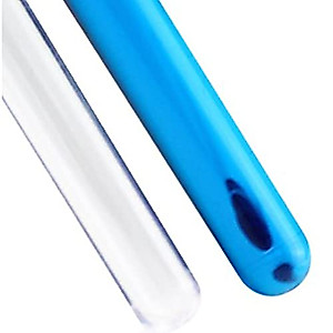 Othmro 100Pcs Clear Plastic Test Tubes with White Caps, 12mmx75mm Mini Test Tubes with Lids, for Jewelry Seed Beads Powder Spice Liquid Experiment Yeast Specimen Sample Laboratory