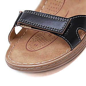 Women's Walking Sandals, Arch Support Trail Outdoor Hiking Sandals, Strap Sport Sandals, Summer Water Shoes