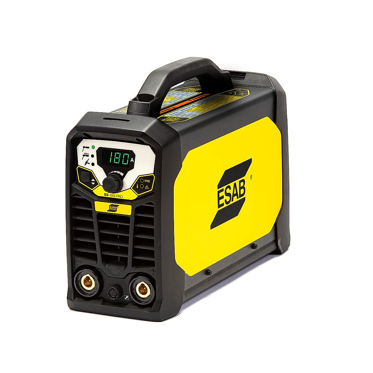 ESAB 0700500070 MINIARC Rogue ES 180i Stick Welding System, Dual Voltage Input, Adjustable Hot Start/Arc Force, Stick 6010 Mode, Power Factor Control, Electrodes up to 5/32", IP23S Designed