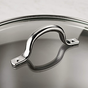 Tramontina Covered Stock Pot Stainless Steel 16 Qt, 80104/120DS