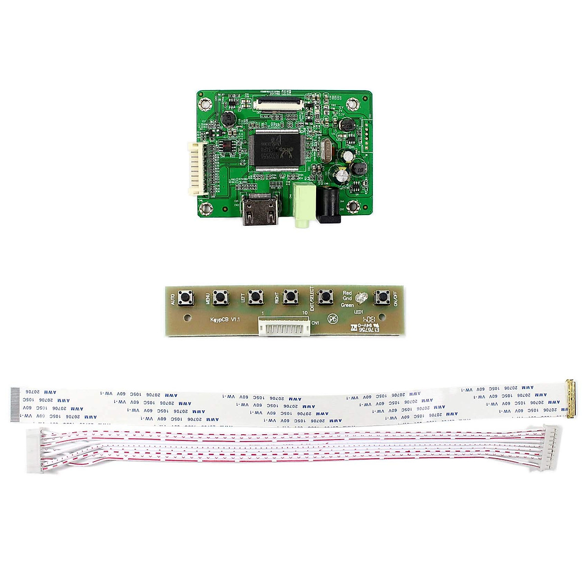VSDISPLAY HD-MI Controller Board for 17.3inch 1600x900 30Pin EDP LP173WD1 NT173WDM B173RTN01 B173RTN02 N173FGE-E13 N173FEG-E23 LCD Screen