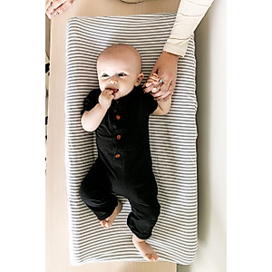 Copper Pearl Premium Knit Changing Pad Cover Soft, Stylish, and Universal Fit for All Standard Diaper Changing Pads, Trendy Design Changing Pad Covers, Everest