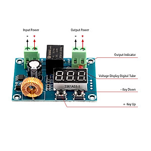 FORIOT 2Pcs XH-M609 Voltage Protection Digital Display Switch Module DC 12V-36V Low Voltage Disconnect Protection Over Discharge Protection Module