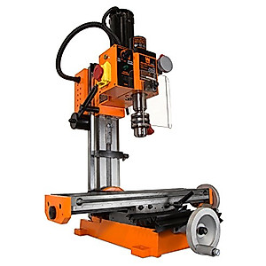 WEN 33013 4.5A Variable Speed Single Phase Compact Benchtop Milling Machine with R8 Taper