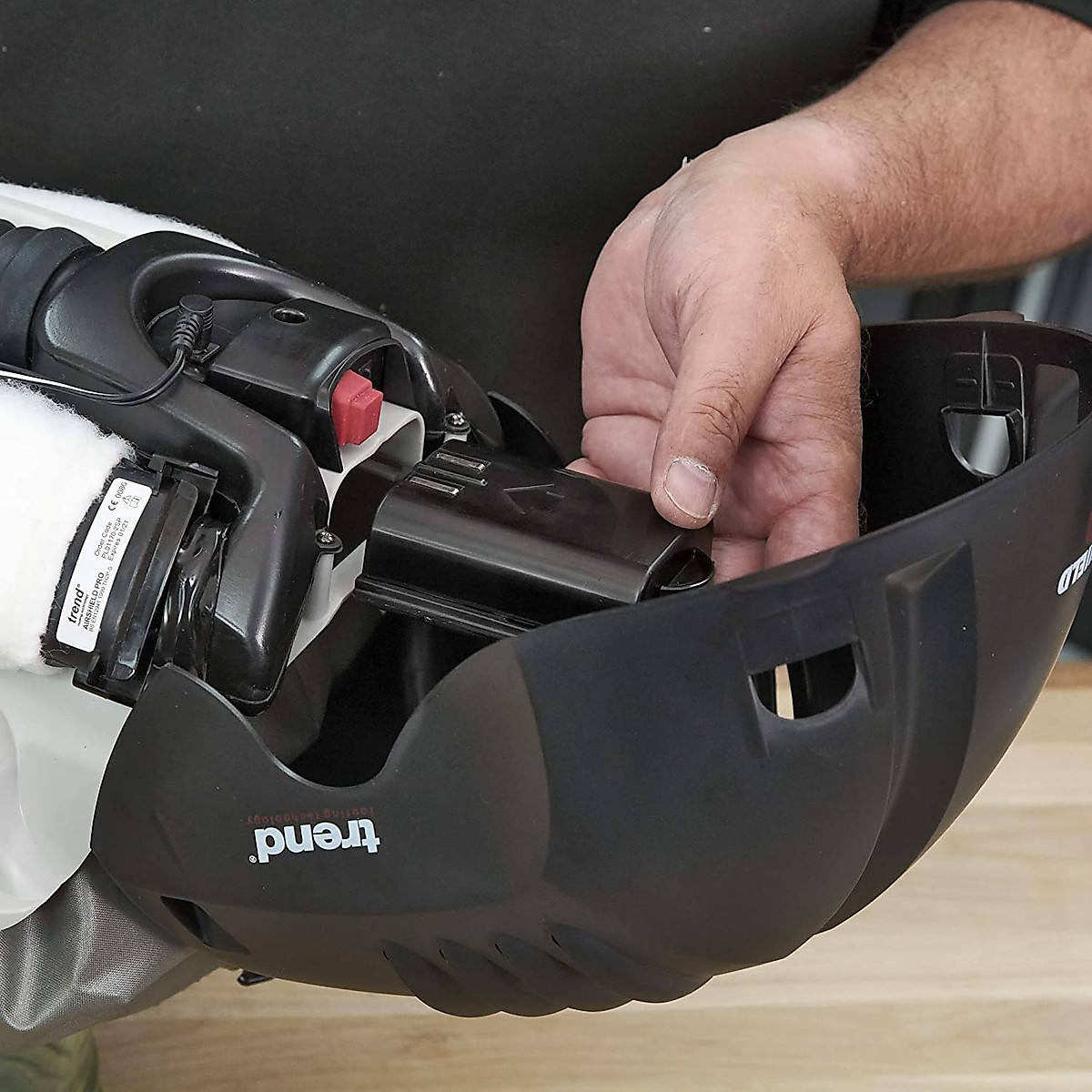 Trend Airshield Pro Spare/Replacement Rechargeable Battery for 8 Hours of Operation, AIR/P/4