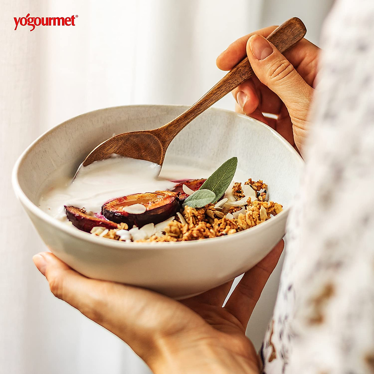 Yogourmet Yogurt Starter (6 Pack) - Make Yogurt at Home - Starter Culture - All Natural, Gluten Free, Kosher, Halal - 3 g Sachets