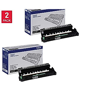 Brother Genuine DR630 Drum Unit 2 Pack Yield 12000 Black for DCP-L2520DW in Retail Packaging