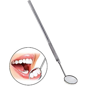 Oral Magnifying Mini Mouth Mirror Tool Inspect Instrument Auto Dentist Magnifier Intraoral（3 Pcs）