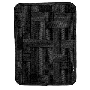 KeySmart Travel Grid Organizer Backpack & Bag Accessories in Black