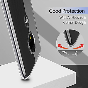 SNOSHO for Moto G7 Slim Case,Thin TPU Silicone Soft Flexible Skin Gel Anti-Scratch Shockproof Protective Cases Cover for Motorola G7, Crystal Clear