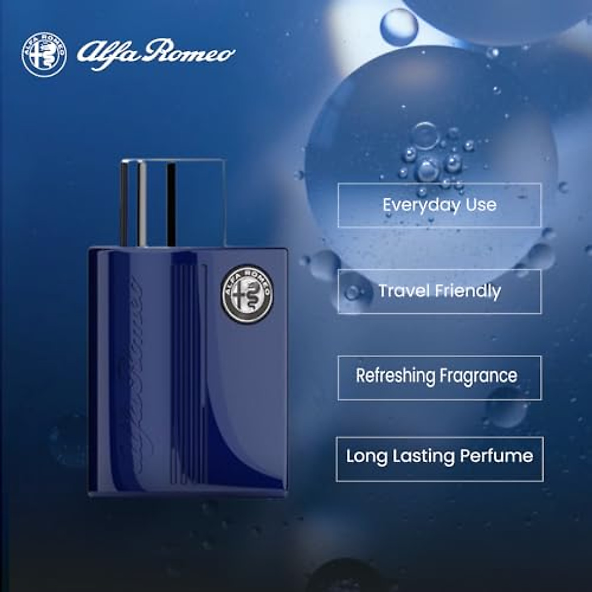 Alfa Romeo Alfa Romeo Blue Men EDT Spray 4.2 oz