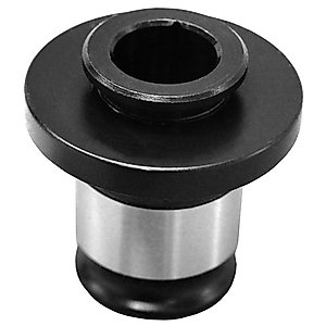 Lyndex NT05-016 Positive Drive Tap Collet, 1 System, 1/4" Tap Size, 1.18" Top Diameter, 0.75" Bottom Diameter