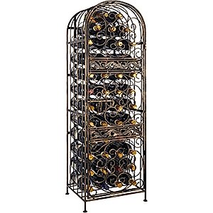Wine Enthusiast Renaissance Wrought Iron Wine Jail