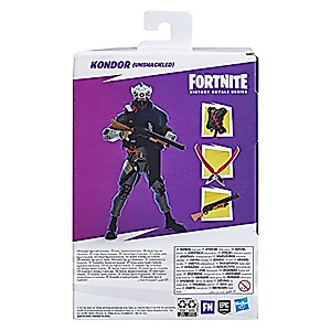FORTNITE Victory Royale Series Kondor (Unshackled) Collectible Action Figure with Accessories - Ages 8 and Up, 6-inch