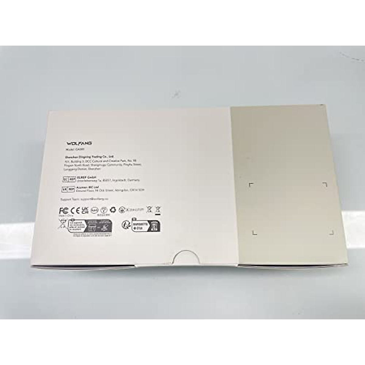 WOLFANG GA300 4K60FPS Action Camera 24MP Waterproof 40M Underwater Camera EIS Stabilization WiFi Wide Angle Helmet Camera (External Microphone, Remote Control, 2x1350mAh Batteries and Accessory Kit)