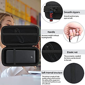 khanka Hard Travel Case Replacement for Anker 325/535 Power Bank PowerCore 20K Portable Charger 20000mAh, Case Only (Black)