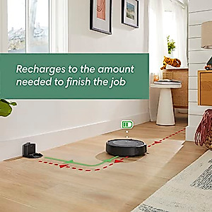 iRobot Roomba i4 EVO (4150) Wi-Fi Connected Robot Vacuum – Now Clean by Room with Smart Mapping Compatible with Alexa Ideal for Pet Hair Carpets & Hard Floors