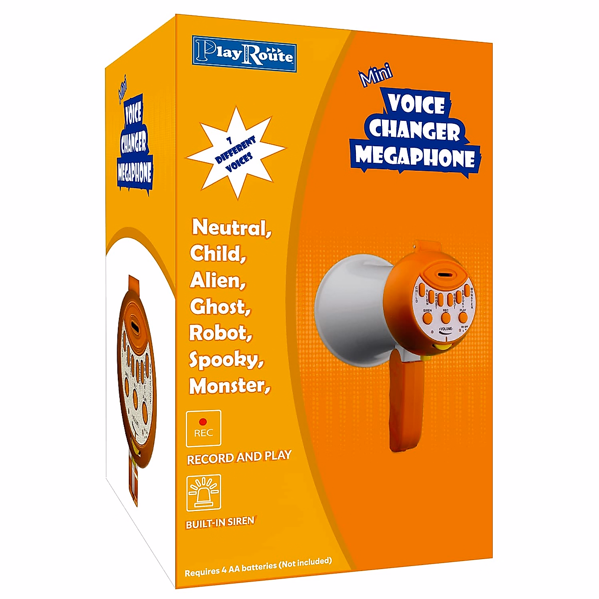 Megaphone for Kids - Cool Voice Changer Toy for Kids - Record & Play and Siren - Ideal Gift for Boys & Girls Ages 5-6-7-8+ Years old - Voice Changing Device - Cool Outdoor Toys Gift Ideas for Kid