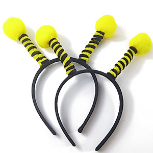 YOOHUA 12PCS Bee Tentacle Headbands Bee Hair Bands Hair Hoop for Women Girls Halloween Christmas Party Supplies