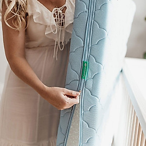 Newton Baby Original Extra Cover | Ultra-Breathable, Reduced Suffocation Risk, Safe, Machine Washable, Non-Toxic, Rest Easy, Fits Original, Waterproof Newton Crib Mattress - Cloud White (Cover ONLY)