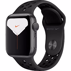 Apple Watch Nike Series 6 (GPS, 40MM) Space Gray Aluminum Case with Anthracite and Black Nike Sport Band (Renewed)