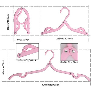 GIPOBUY 4 PCS Portable Travel Mini Rack Upgrated 4 Pack, Beige