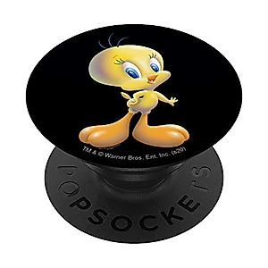 Looney Tunes Tweety Bird Airbrushed PopSockets Swappable PopGrip