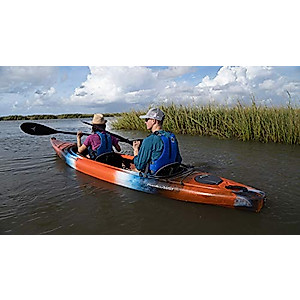 Wilderness Systems Pamlico 145 | Sit Inside Recreational Kayak | Tandem Kayak | 14' 6" | Red