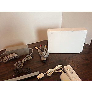 Nintendo Wii WHITE Video Game Console System Bundle Online RVL-001 GameCube Port