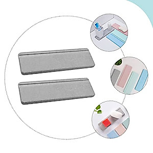 NOLITOY 2pcs Water Absorbent Mats Quick Dry Soap Holder Diatomite Drinks Coasters Toothbrush Cup Pad for Bathroom and Kitchen