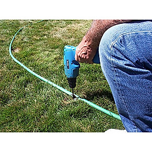 Yard Butler Roto Earth 18” Aerating Irrigating Planting Auger Drill Bit Digs Holes For You, REA-4