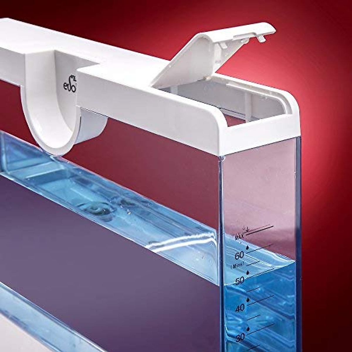 STX Evolution Foldable Family-Sized Food Steamer, Model STX-EV-WH, Featuring a Large Capacity (1.8 Liter) BPA-Free Water Reservoir with Time Matched Water Levels and Dual Level Stackable Trays