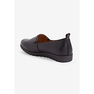 Comfortview June Flat Women's Slip-On Shoes (Wide Widths Available) - 7 M, Black