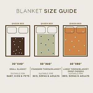 NZOOHY Cute Cows Print Patchwork Personalized Baby Blanket for Girl Boy Soft Warm Newborn Throw Naps Swaddle Custom Blanket 30X40 in 30 * 40 IN